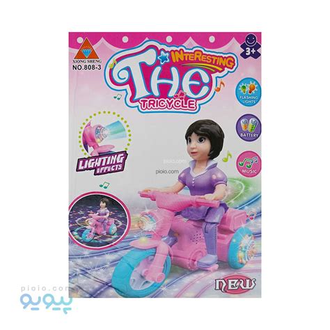 خرید و قیمت اسباب بازی دختر موتور سوار چرخشی و موزیکال آیتم 3 808 ترب