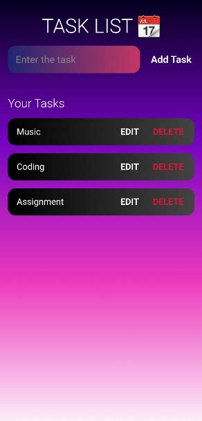 Github Therandomuser To Do List