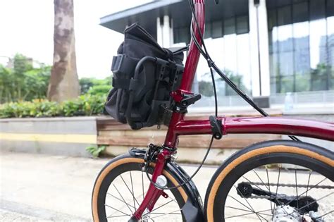 폴딩 자전거 프론트 랙 작은 천 조 브롬톤 자전거 가방 브롬톤 스켈레톤 프레임 가방 S 412 버드 가방 백 Temu Korea