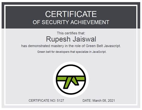 Rupesh Jaiswal On Linkedin Greenbeltjavascript Securityinjavascript