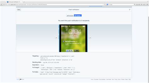 Ios Parse Sending Push Notication To A User Stack Overflow