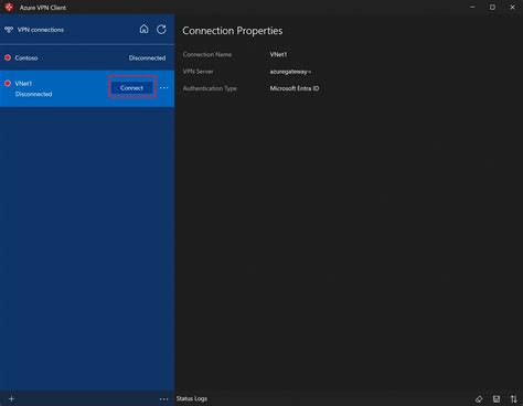configure azure vpn client microsoft entra id authentication