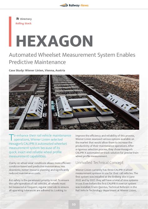 Automated Wheelset Measurement System Enables Predictive Maintenance Railway News