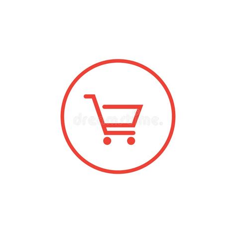 simple shopping cart icon design for online shops and shopping