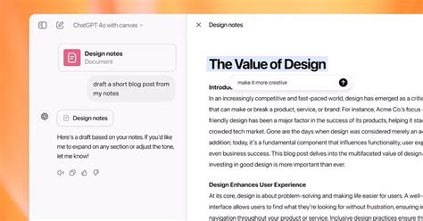 Openai Integra O1 En Canvas Y Lleva Este Asistente De Programación A La App De Chatgpt Para