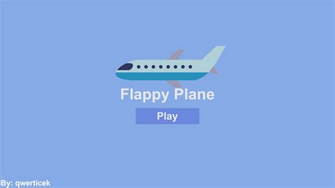 Flappy Plane By Qwerti