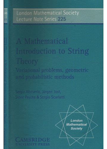 sebo do messias livro a mathematical introduction to string theory