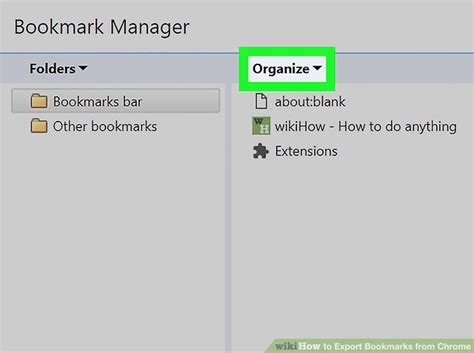 How To Export Bookmarks From Chrome Steps With Pictures