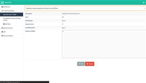 No Usable Processing Nodes Issue OpenDroneMap WebODM GitHub
