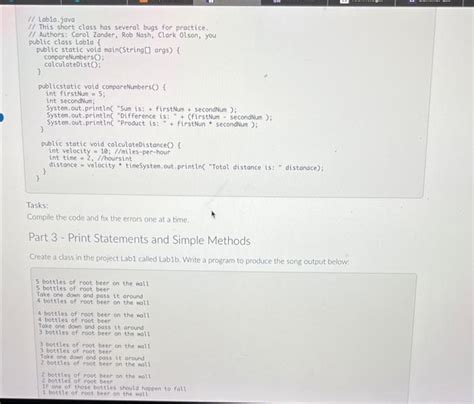 Solved Lab Week 1 Intro Bluejides Syntax Errors