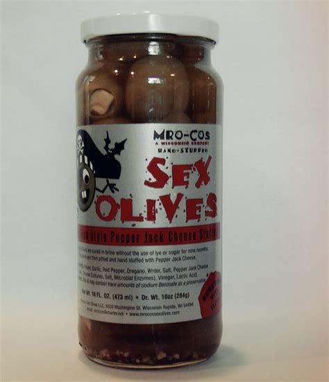 Pepper Jack Stuffed Sex Olives 16 Oz Osceola Cheese