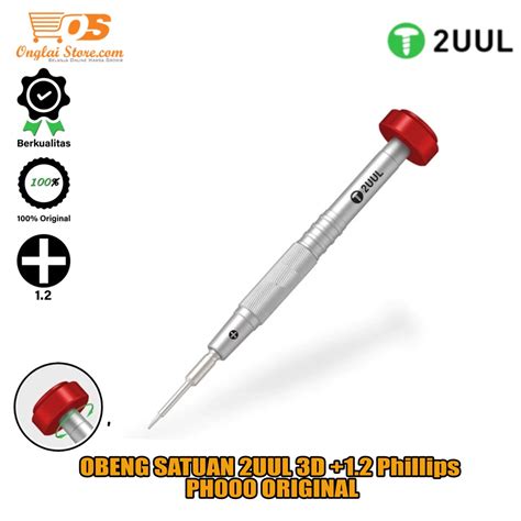 Jual 2uul 3d Obeng Satuan 1 2 Phillips Ph000 Screwdriver Magnetic