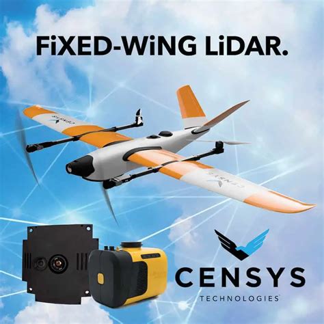 Censys Integrates Lidar Into Vtol Uavs For 3d Mapping Missions Ust