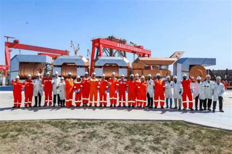 壳牌hi项目在海油工程天津智能制造基地开工建造 龙de船人