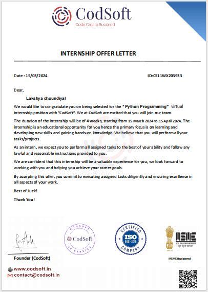 Lakshya Dhoundiyal On Linkedin Code Codsoft Internship Python