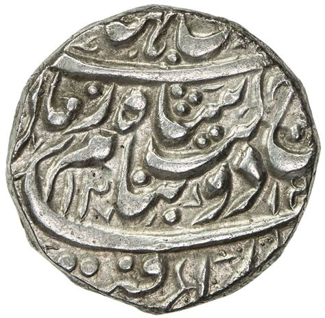 Durrani Shah Zaman 1793 1801 Ar Rupee 1103g Derajat Ah1212 Year 6