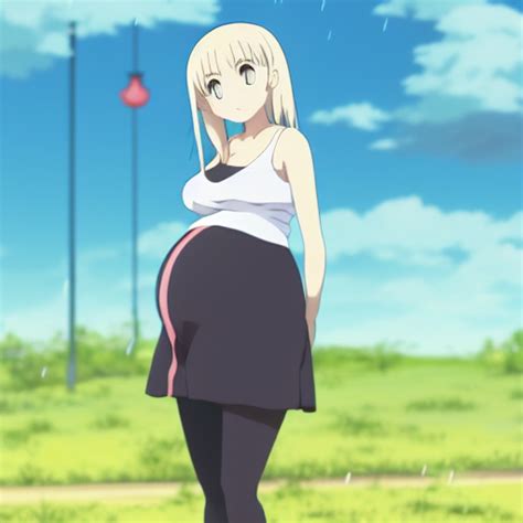 02424 2852183654 Cute Pregnant Woman In A Crop T By Expandolicious2