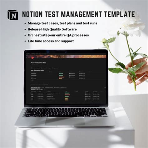 Buy Notion Test Management Template For Developer And Project Online In India Etsy