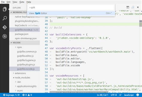 Visual Studio Code Keyboard Shortcuts