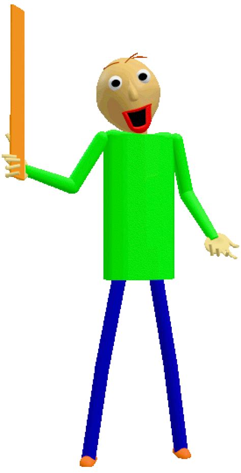 Baldis Basics Baldi Render 2 By Tjtheredgator On Deviantart