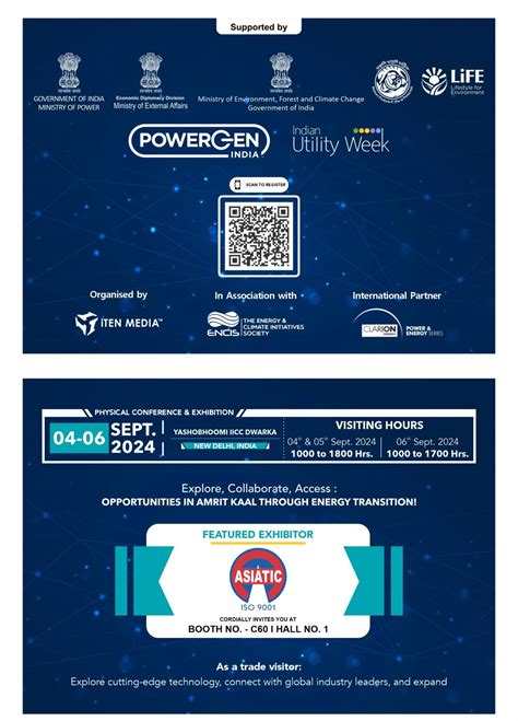 Vikash Jain On Linkedin We Are Participating In Powergen Exhibition From 04 To 06 Sept 2024