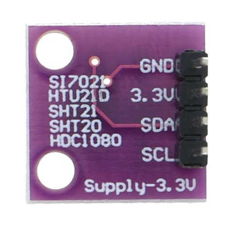 Gy 213v Htu21d Temperatur Und Feuchtigkeitssensormodul I2c Günstig Online Kaufen Funduinoshop