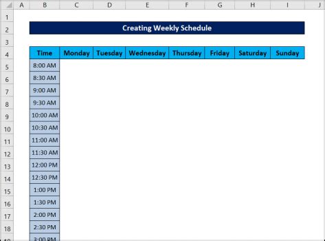 Schedule Optimization In Excel Detailed Analysis ExcelDemy