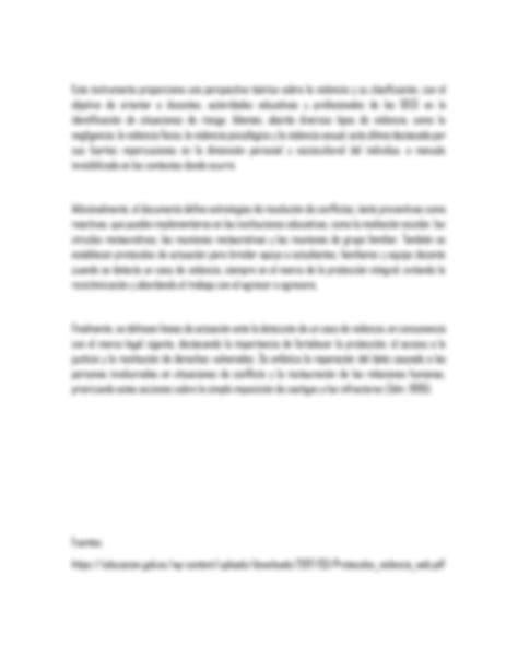 Solution Protocolos De Actuaci N Frente A Situaciones De Violencia
