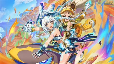 Mualani And Kachina Genshin Impact Drawn By Rx C Danbooru