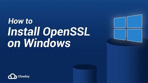 how to install openssl on windows youtube