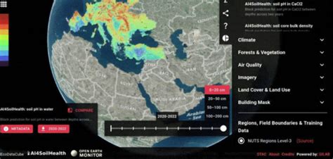 Ai 4 Soil Health Data Cube Map 2 Hort News