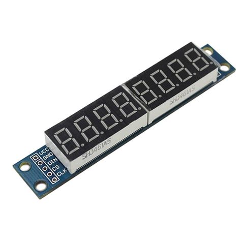 Arduino Ethernet Shield MAX Digit LED Display Get Time And Date From The Internet