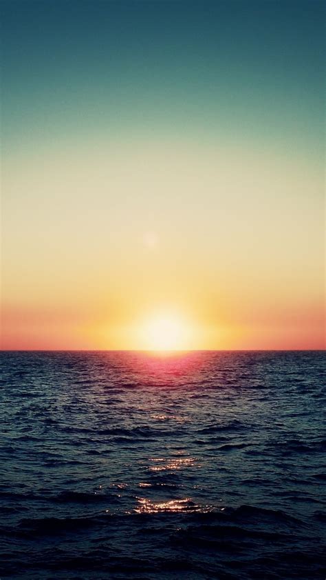 Ocean Sunset Iphone Wallpapers Free Download