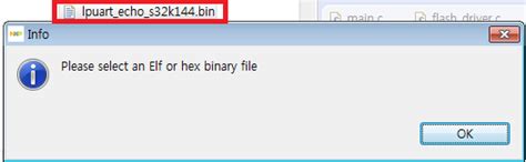 solved how to convert elf to hex file nxp community
