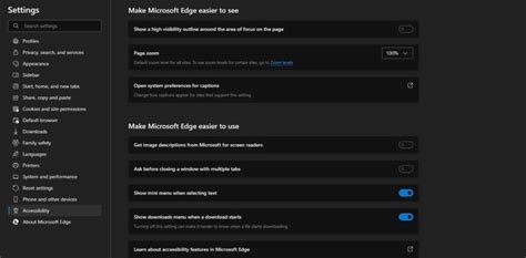 Microsoft Edge An Accessibility Overview Neil Squire Society