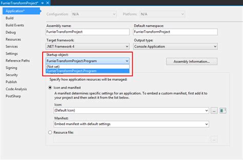 Net Error Could Not Find Xxxx Program Specified For Main Method Creating Windows Service