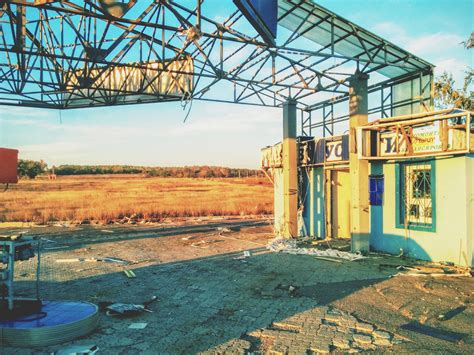 Заправка в ДНР | Пикабу
