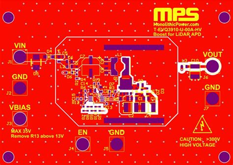 Mpq3910a Reference Design High Voltage Boost For Apd In Lidar Applications