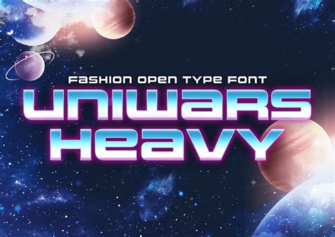 Uniwars Font English Fonts Pngtree