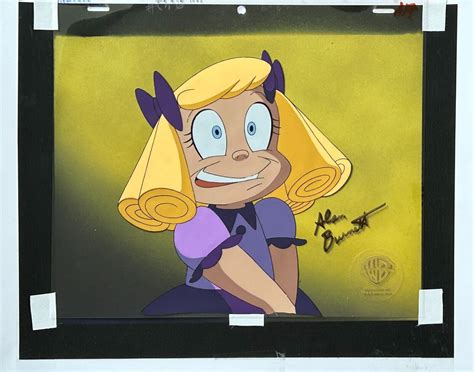 Baby Doll Batman The Animated Series Original Animation Cel Signed By Alan Burnett