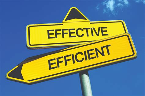 The Battle For Performance Efficiency Versus Effectiveness