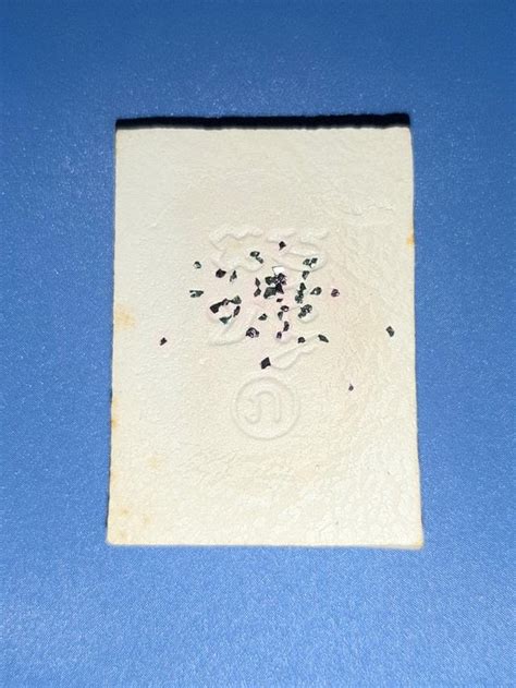 พระผงของขวัญหลวงพ่อสด วัดปากน้ำ รุ่น4 ภ หลังโรยพลอย พิมพ์กรรมการ Ennxo