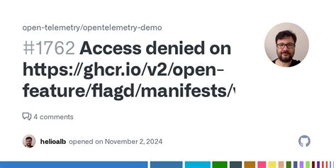 Access Denied On V2open Featureflagdmanifestsv0112 · Issue 1762 · Open