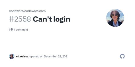 Can T Login Issue Codewars Codewars GitHub