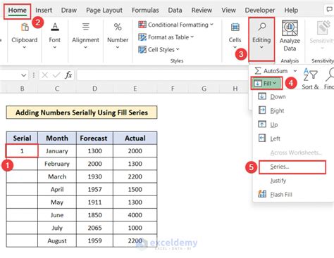 how to add numbers 1 2 3 in excel 2 suitable cases
