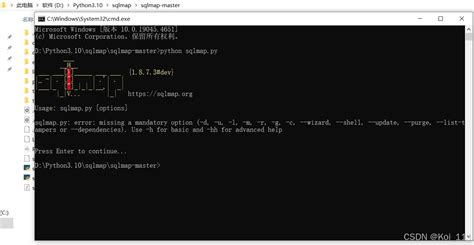 sqlmap的安装 sqlmap下载安装教程 csdn博客