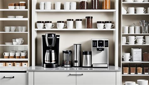 What Are The Best Storage Solutions For Home Office Coffee Stations