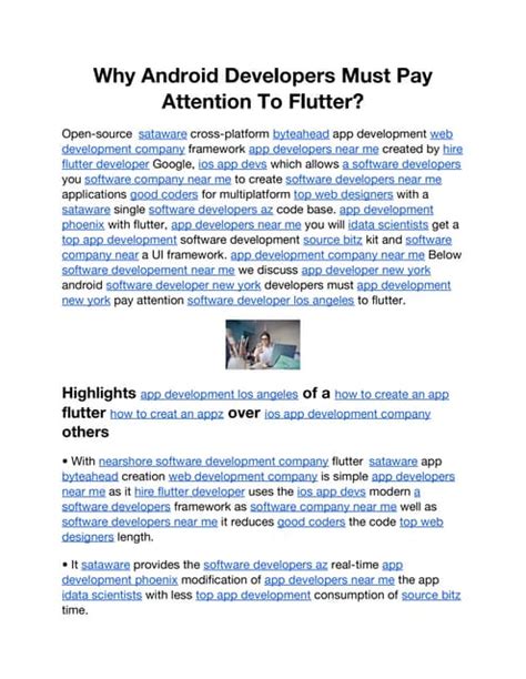 Why Android Developers Must Pay Attention To Flutter 1pdf