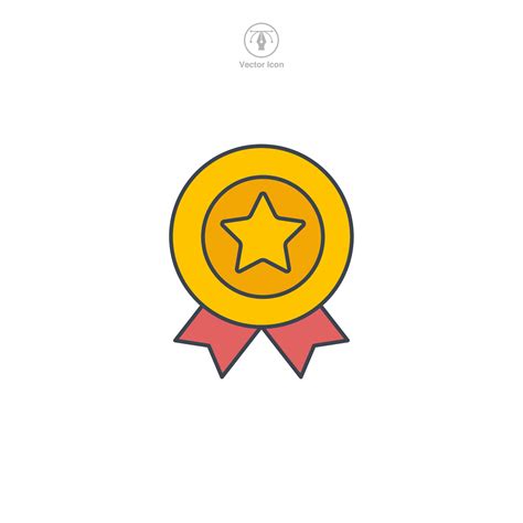 Médaille Icône Symbole Modèle Pour Graphique Et La Toile Conception Collection Logo Vecteur