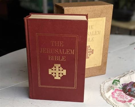 The Jerusalem Bible 1966 Doubleday Full Standard Edition Excellent